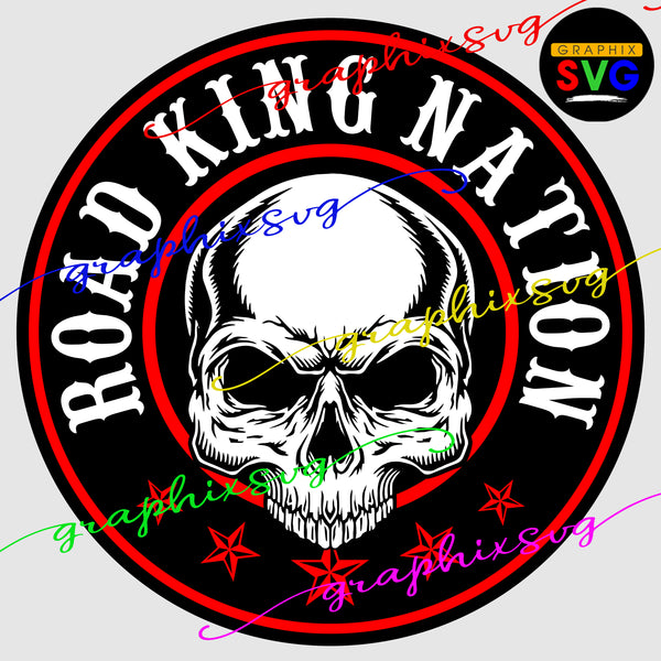 Road King , Motorcycle Biker SVG, EPS, PNG, Muscle Enthusiasts [all la ...