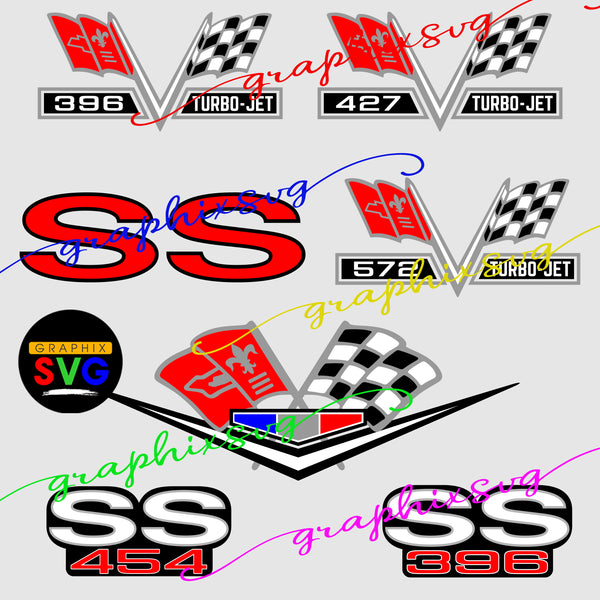 Chevelle SS emblem svg, Chevelle SS emblem eps, Chevelle SS emblem png ...