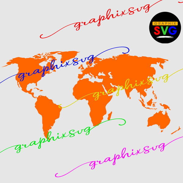 World Map SVG, World Map EPS, World Map PNG. all separated country, la ...